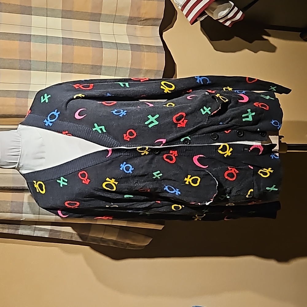 Sailor Moon Symbols Girls Cardigan - Gem